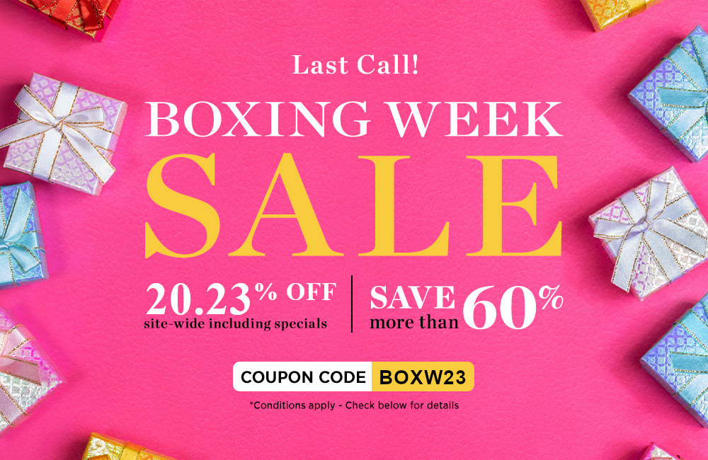 Shopping Guide - Boxing Week Sale Ends at Midnight