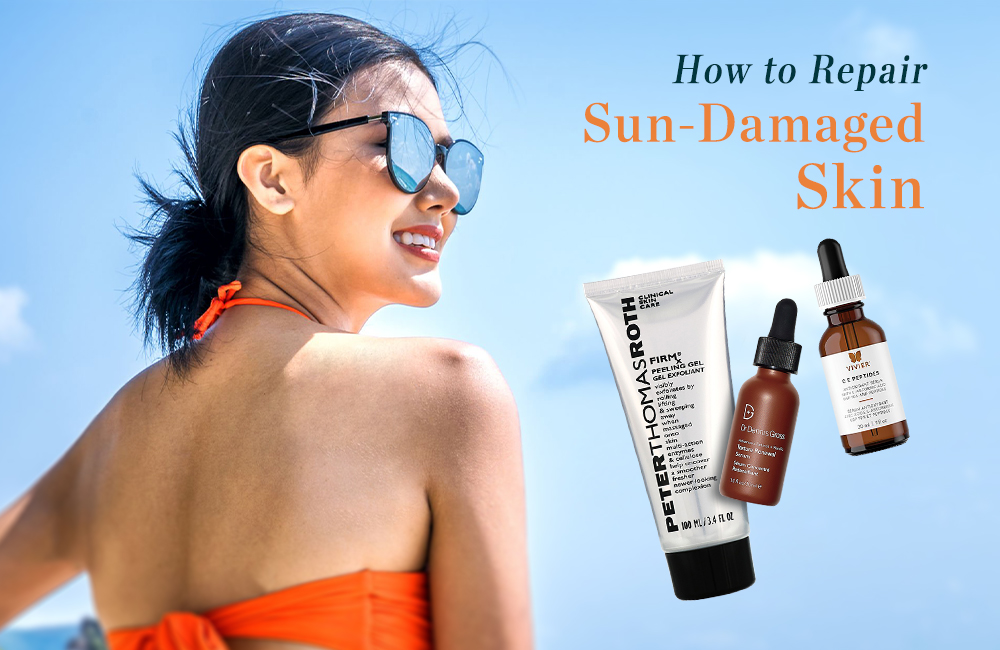 Shopping Guide - How to repair sun-damaged skin