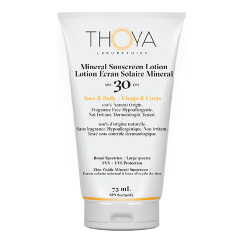Mineral Sunscreen Lotion SPF30 Face and Body | THOYA | eSkinStore